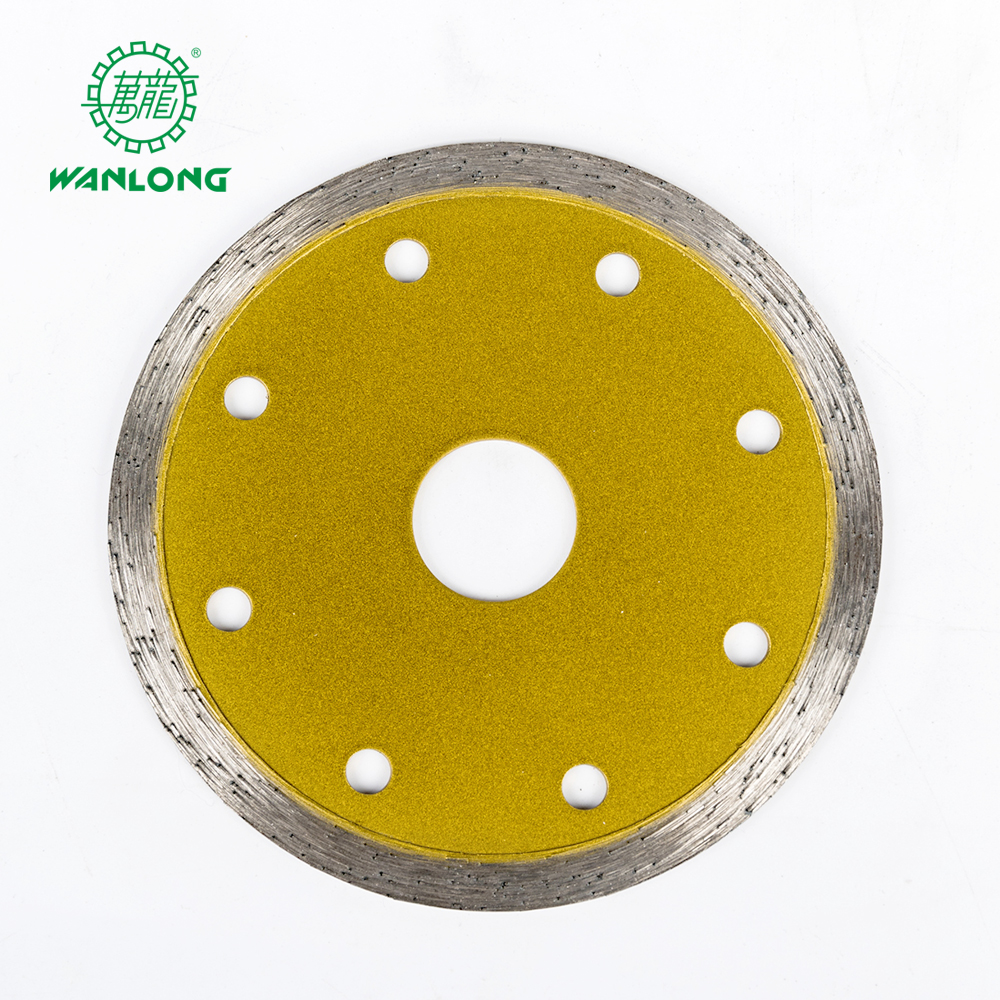 7 inch, 8 inch, 10 inch Continuous Rim Diamond Blades - WANLONG