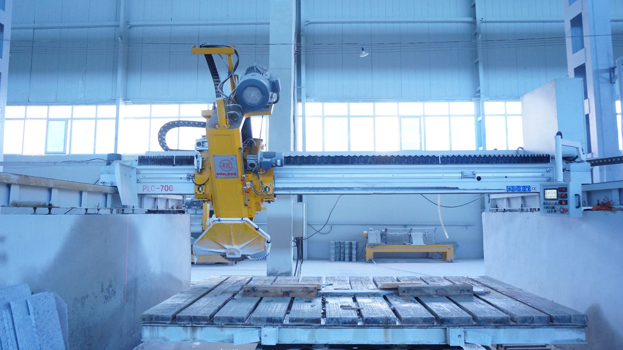 stone machinery used in the stone production process - WANLONG